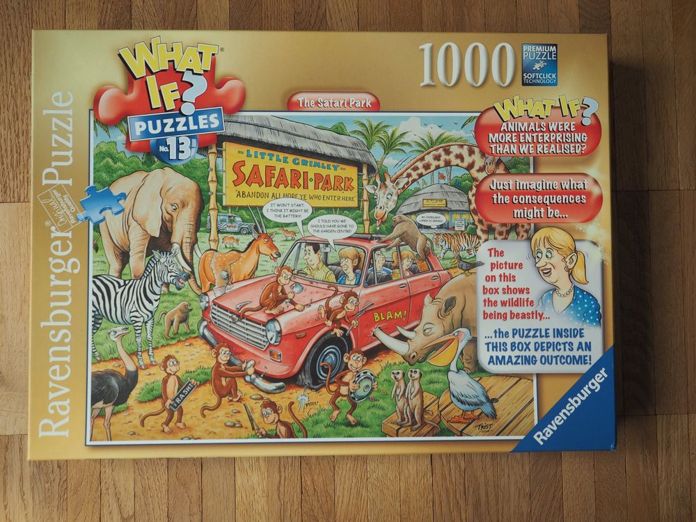 What if? Puzzles Nr. 13; The Safari Park, Ravensburger (Gebraucht) in ...