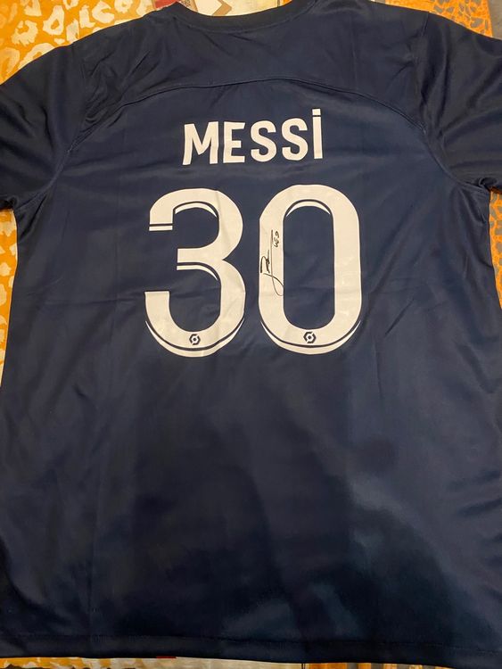Lionel Messi Trikot PSG Signiert | Kaufen auf Ricardo
