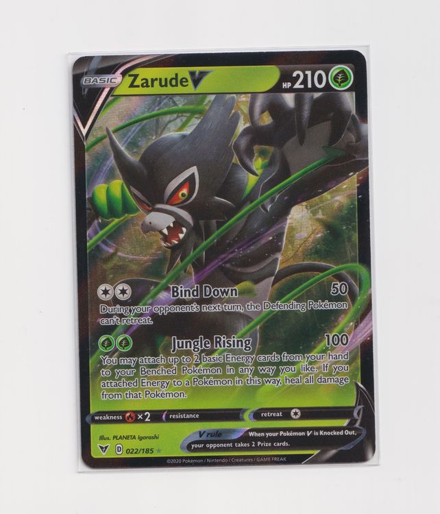 Zarude V 022/185 | Kaufen auf Ricardo