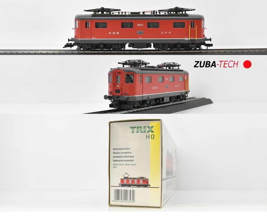 Trix 22353 E-Lok Re 4/4 I Rot SBB H0 GS Digital mit OVP (Gebraucht) in ...