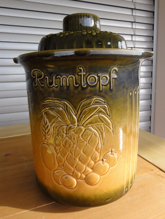 Rumtopf von ca. 1975 Nostalgie (Neu (gemäss Beschreibung)) in Gelfingen ...