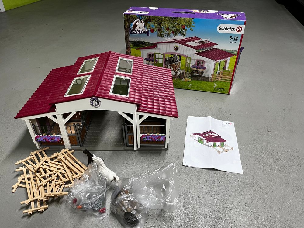 Schleich - Reiterhof mit Reiterin, Pferden und Zubehör 42344 | Kaufen ...