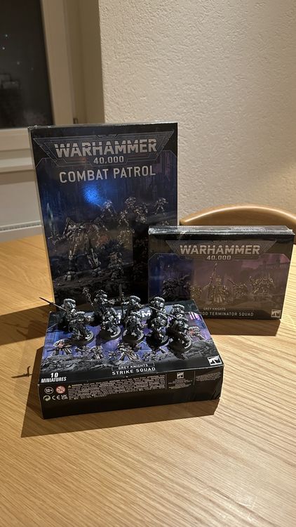 Warhammer 40K Grey Knights Combat Patrol Set (Neu und originalverpackt ...