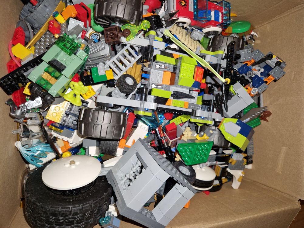 Lego ca.5kg gemischt (Gebraucht) in Ried-Brig für CHF 62 – mit ...