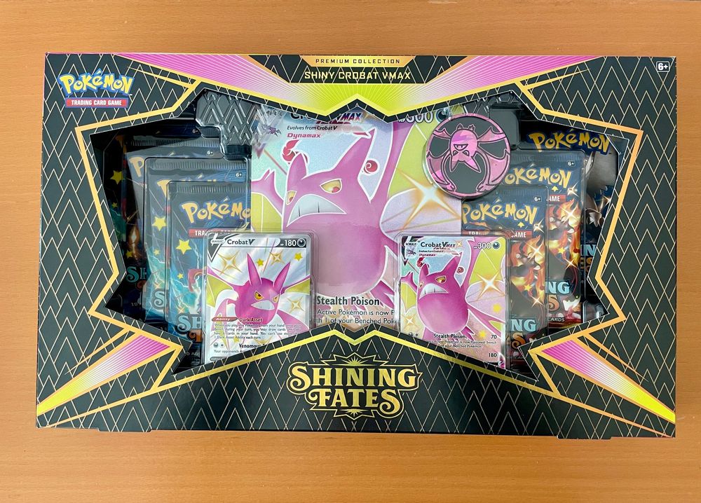 Pokemon Shiny Crobat Premium Box (Neu und originalverpackt) in ...