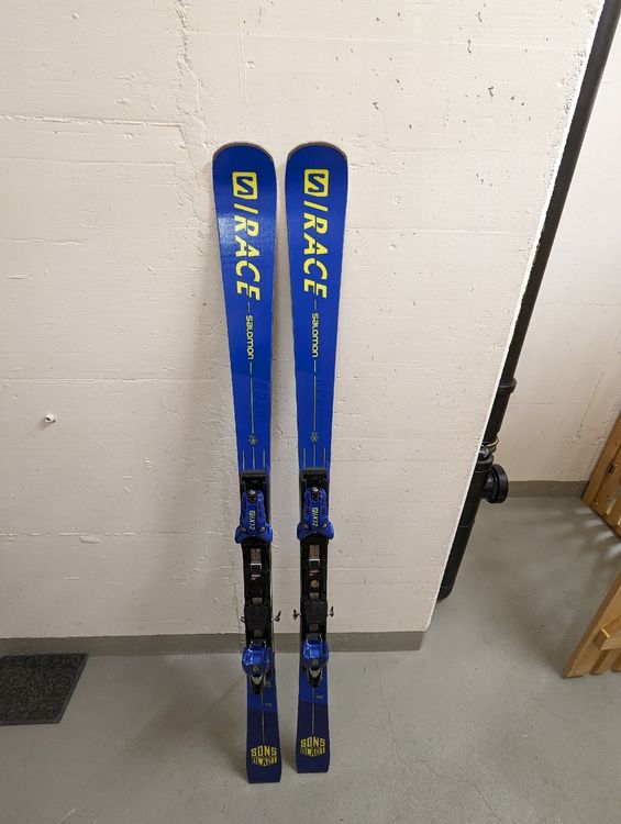 Salomon Race SL 'Sons of a blast' mit Salomon X12 165 cm (Gebraucht) in ...