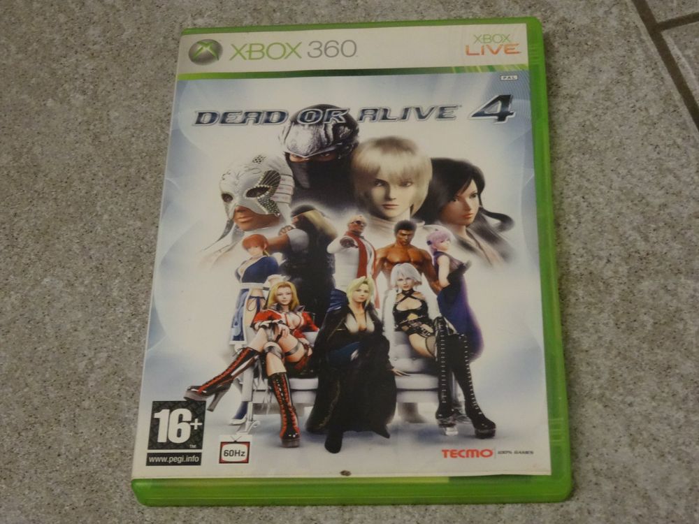 Dead or Alive 4 - Xbox 360 (Gebraucht) in Olten für CHF 6 – mit ...