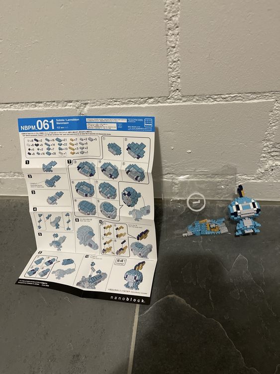 Nanoblock Pokémon Memmeon NBPM_061 Bauset neuwertig (Gebraucht) in Unterkulm für CHF 2 – mit ...