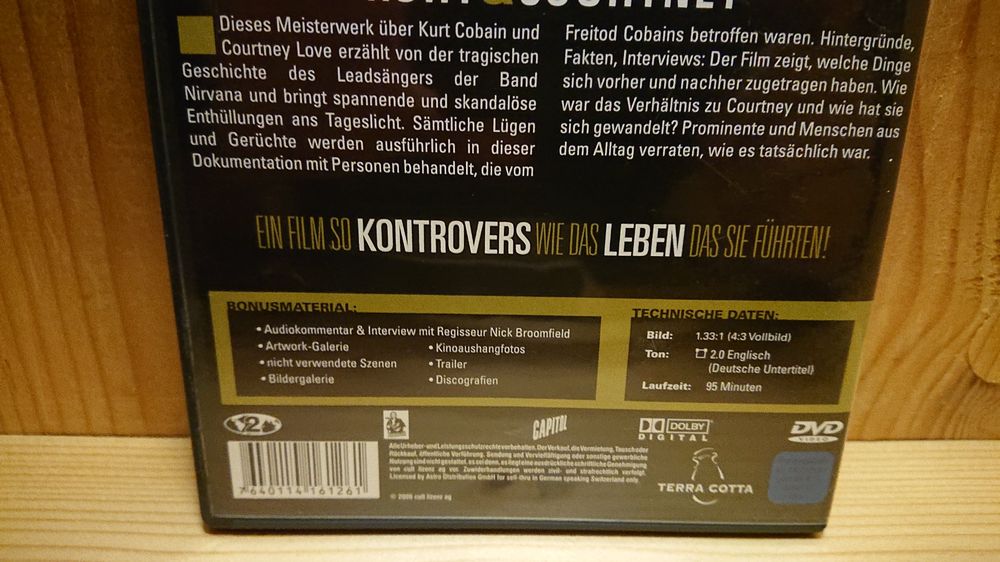 KURT & COURTNEY DVD Dokumentation Kurt Kobain (Gebraucht) in Wilderswil für CHF 2.9 – mit ...