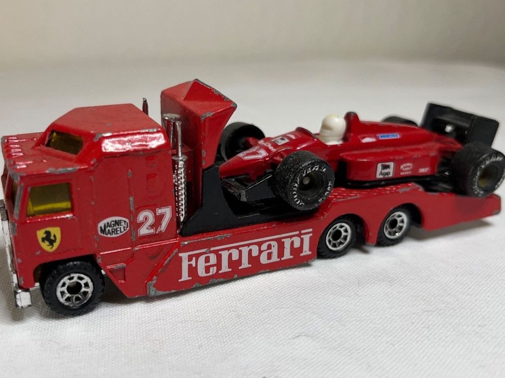 Matchbox Ferrari F1 + Transporter AGIP Ferrari Racing | Kaufen auf Ricardo