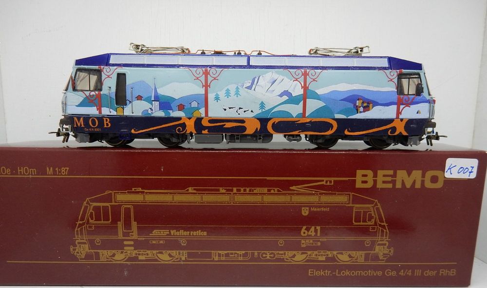 Hom- Bemo - MOB "100 ans" - Loc Ge 4/4 III- 8001 (Ovp) (D'occasion) à ...