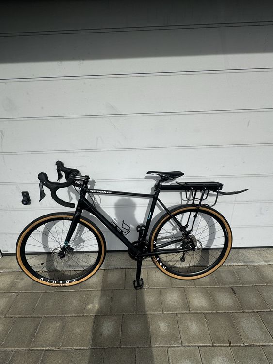 Gravel Bike/ Serious Gravix comp schwarz (Gebraucht) in Wangen an der ...