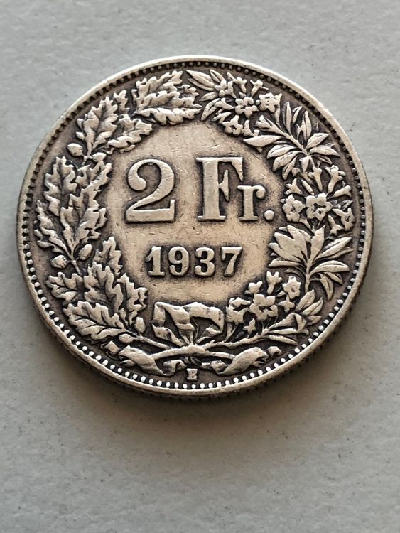 2 Fr. 1937 | Kaufen auf Ricardo