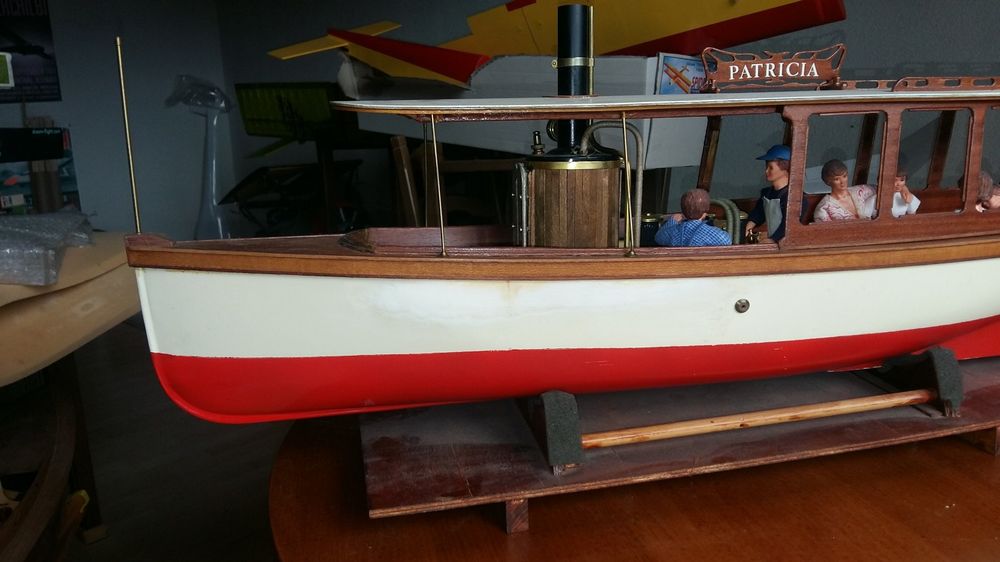 Echt Dampf Schiffsmodell Patricia von Krick Modellbau (Gebraucht) in ...