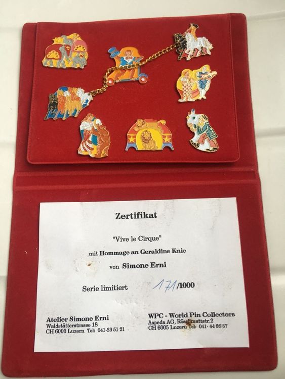 Lim.Pins Vive le Cirque (Gebraucht) in Lyss für CHF 15 – mit Lieferung ...