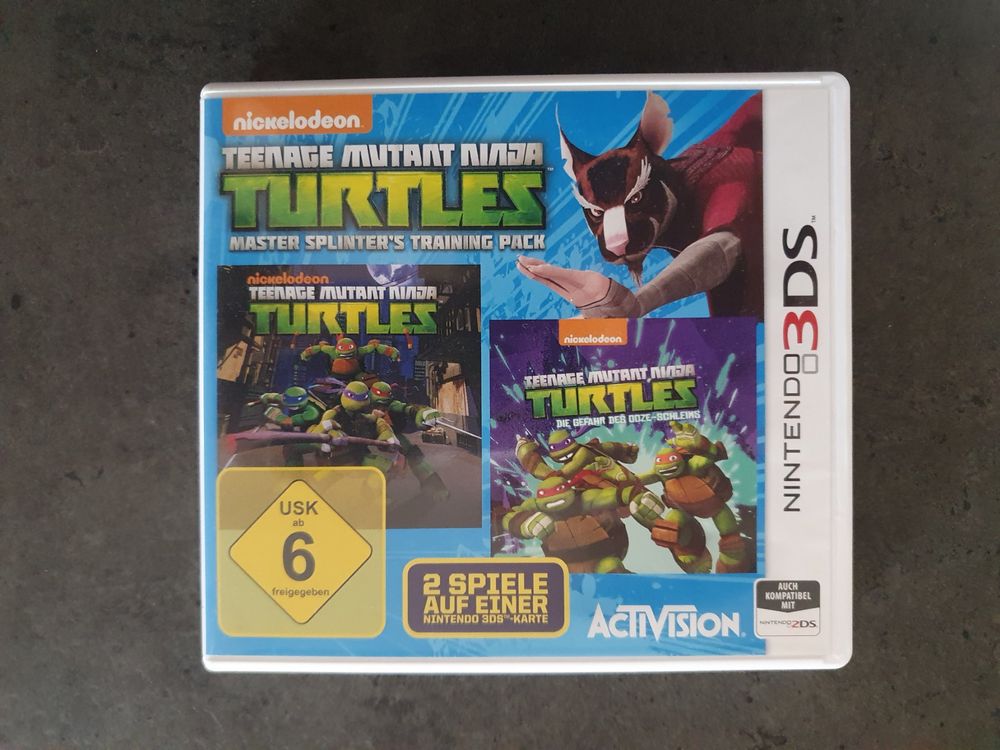 Nintendo DS 3 TNT Turtles Master Splinter Training Pack | Kaufen auf ...