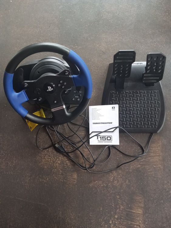 Thrustmaster T150 Force Feedback + Gran Turismo 7 PS5 (Gebraucht) in ...