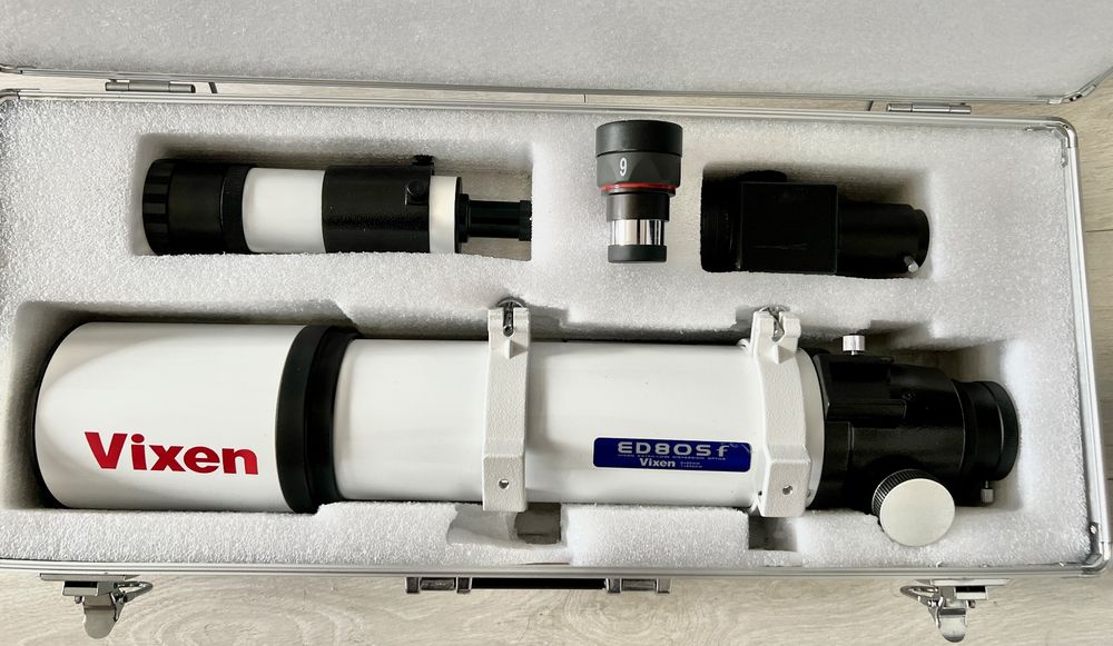 Vixen ED80sf 600mm apochromatic telescope + Porta-II mount (Gebraucht) in Adliswil für CHF 800 ...