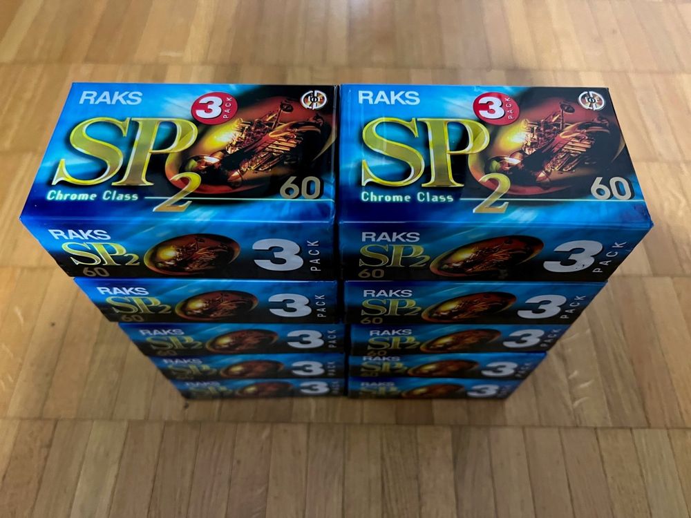 30 Stk Raks - SP 2 60 OVP TypII Chrom RAR | Kaufen auf Ricardo