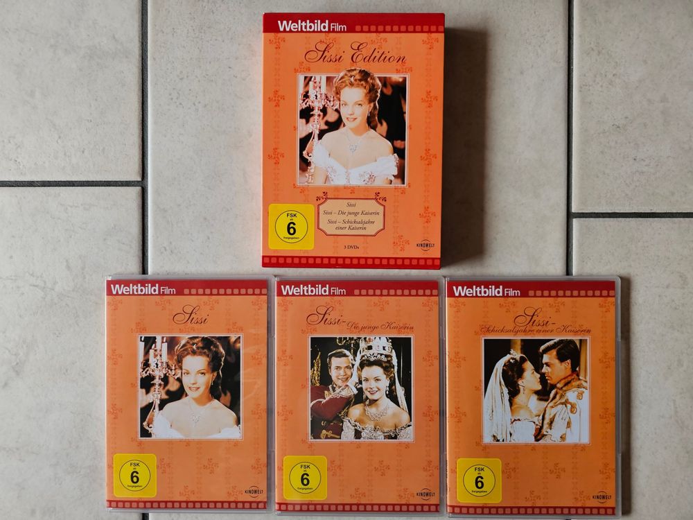 Sissi Edition - 3 Filme (Gebraucht) in Schneisingen für CHF 3 – mit ...