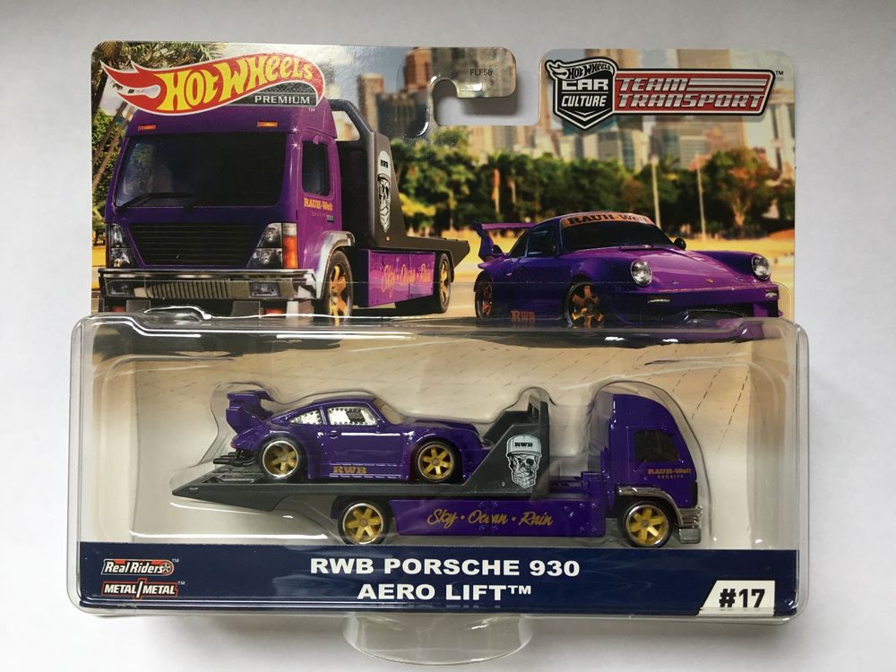 Hot Wheels Team Transport RWB Porsche 930 / Aero Lift (Neu und ...
