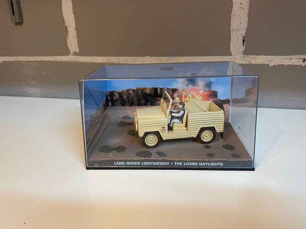James Bond mini Diorama 1:43 - Land Rover | Kaufen auf Ricardo