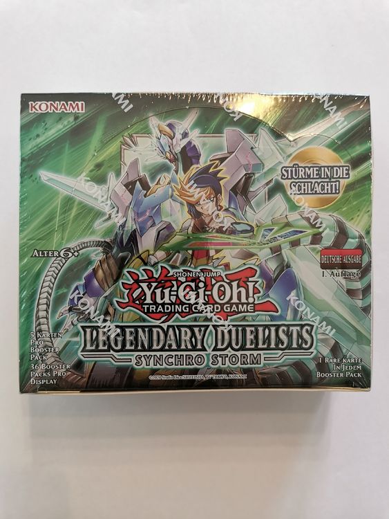 Yugioh Legendary Duelists Synchro Storm (Neu und originalverpackt) in Wil SG für CHF 25 – mit ...