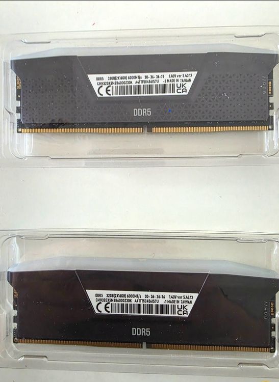 DDR5-6000 CL30 RGB (2×16 GB) (Gebraucht) in Visp für CHF 300 – nur ...