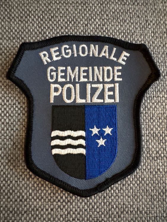ORIGINAL Patch Régionale Gemeindepolizei AG (Neu und originalverpackt ...