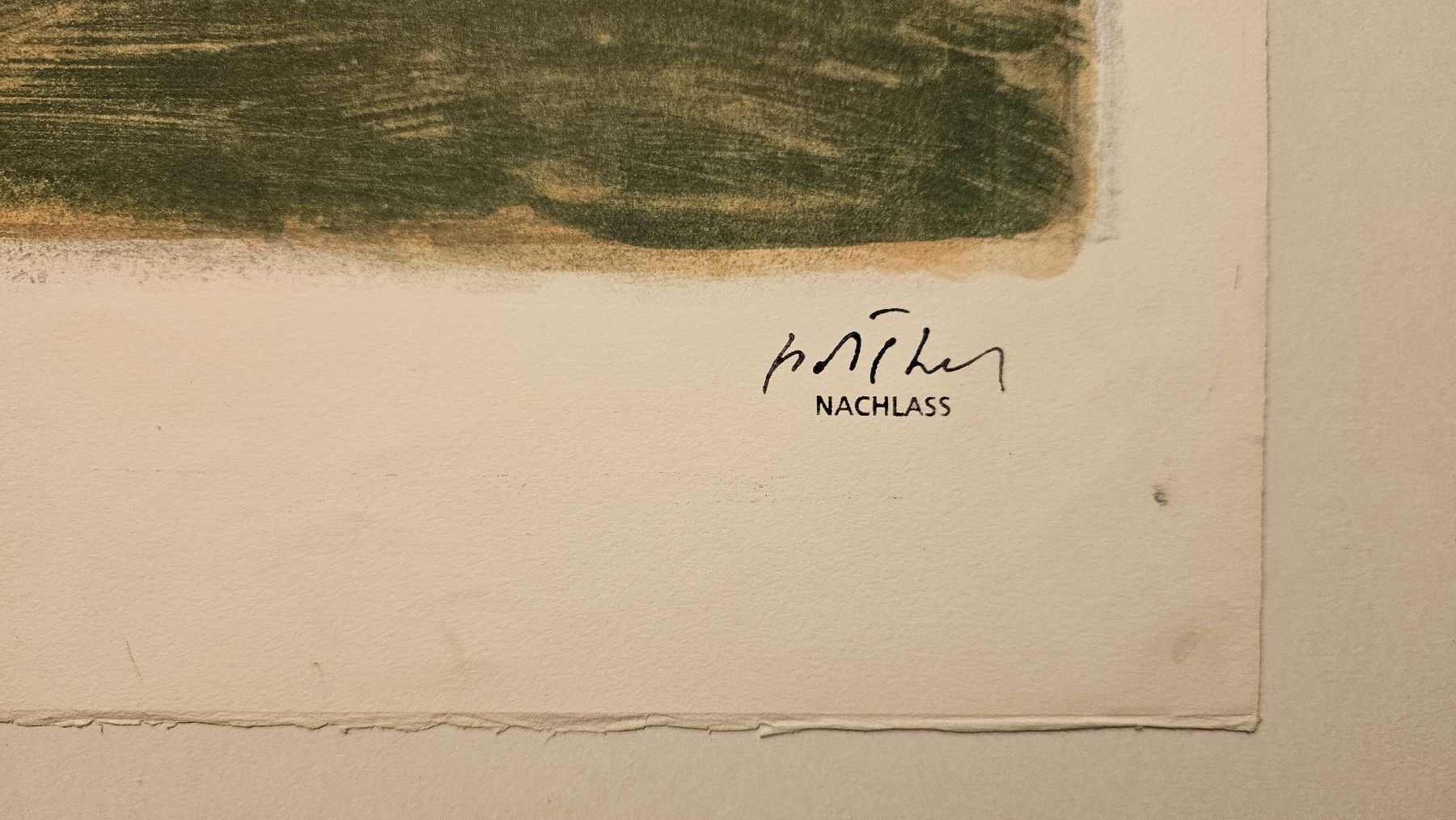 Hans Potthof Original Lithografie épreuve d'artiste 76x57cm (Gebraucht ...