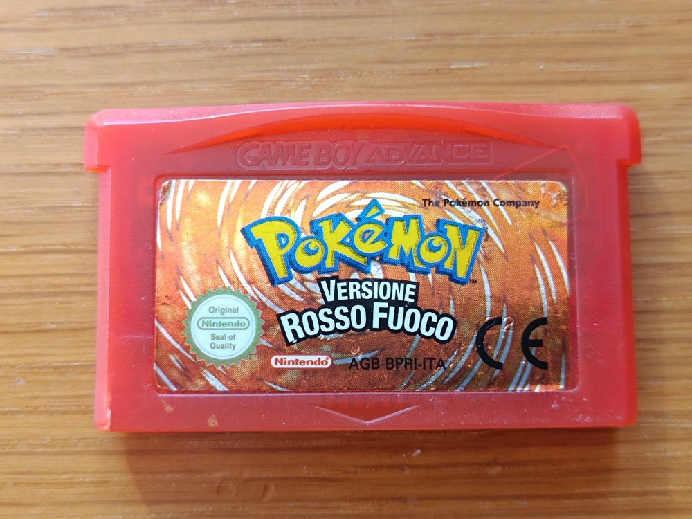 ORIGINAL Pokemon Feuerrote Edition Gameboy Advance (Gebraucht) in ...