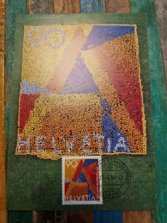 1996 FDC Maximumkarte A Post Guinness record (Gebraucht) in Arni AG für CHF 3 – mit Lieferung ...
