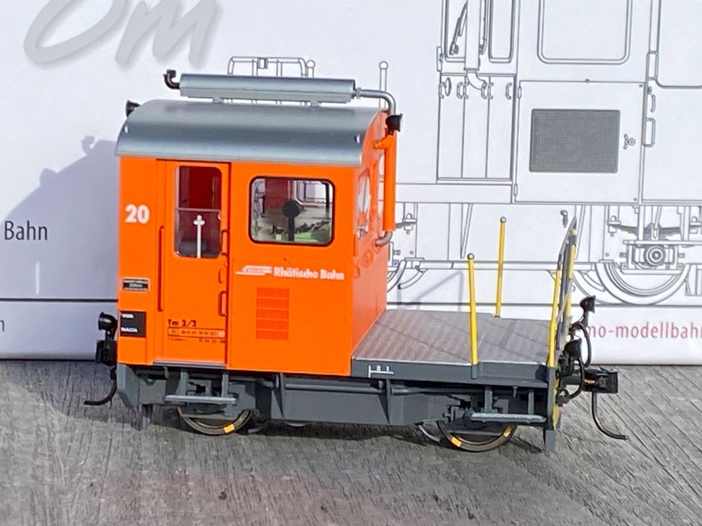 RhB Bemo 0m Tm 2/2 20 Rangiertraktor Finescale digital SOUND | Kaufen ...