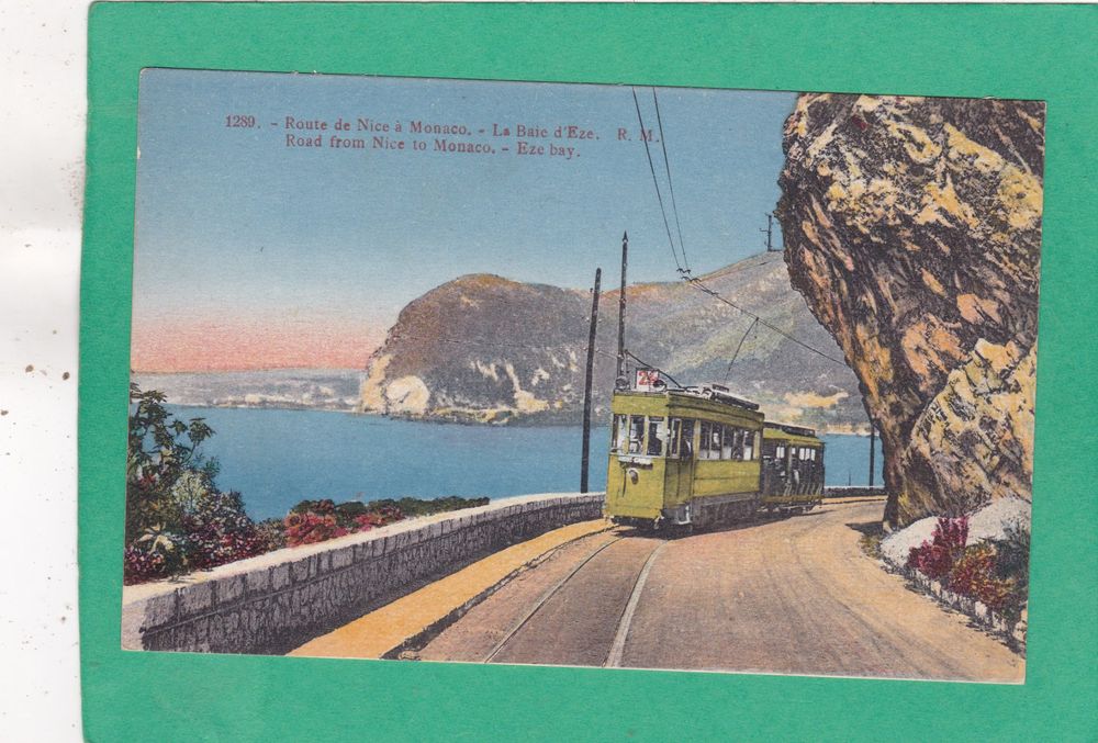 Frankreich Route de Nice à Monaco Tram La Baie d' Eze (Gebraucht) in ...