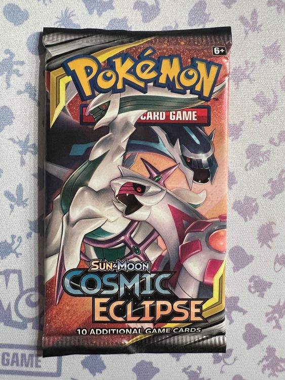 🇬🇧 Pokémon Cosmic Eclipse | Booster Pack | OVP | EN (Neu und ...