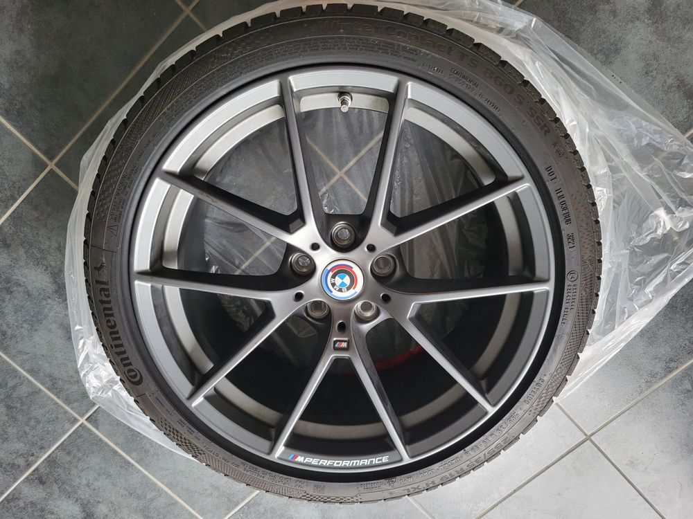 BMW 19 Zoll Winterkompletträder Y-Speiche 898M | Top Zustand (Gebraucht ...