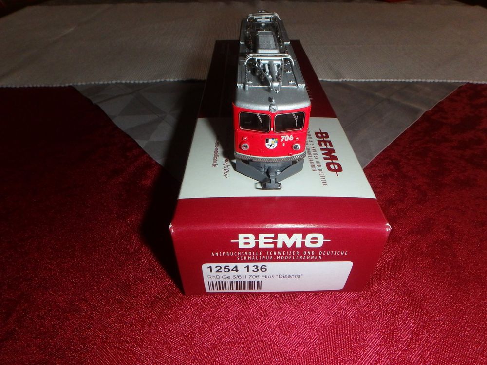 Bemo RhB Ge 6/6 706 Disentis /analog 1254136 | Kaufen auf Ricardo