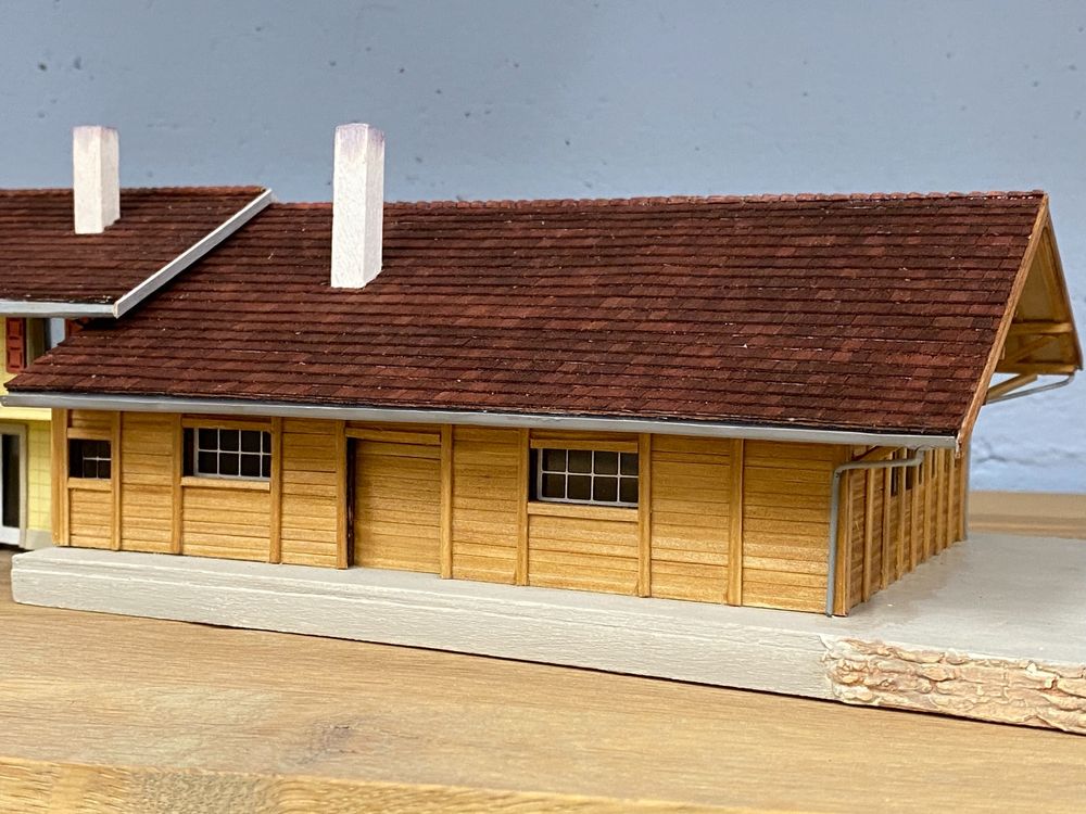 RhB Bemo Bahnhof Tiefecastel Tip Top Modell H0m (Neu (gemäss ...