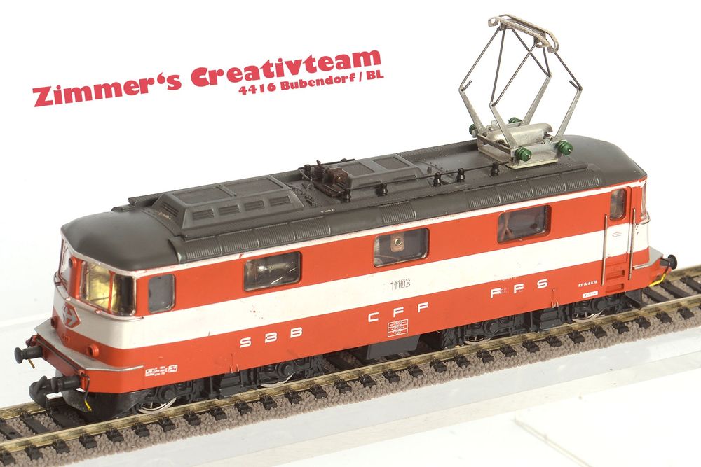 HAG SBB Lok Re 4/4 II, Swiss-Express, H0, WS (Gebraucht) in Bubendorf für CHF 99.95 – mit ...