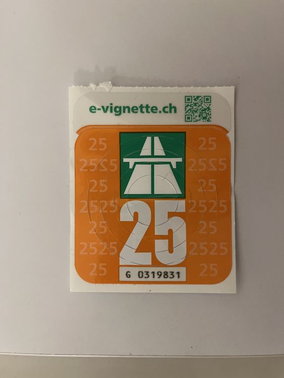 Vignette Autoroute Suisse 2025 (Neu und originalverpackt) in geneve für CHF 33 – mit Lieferung ...