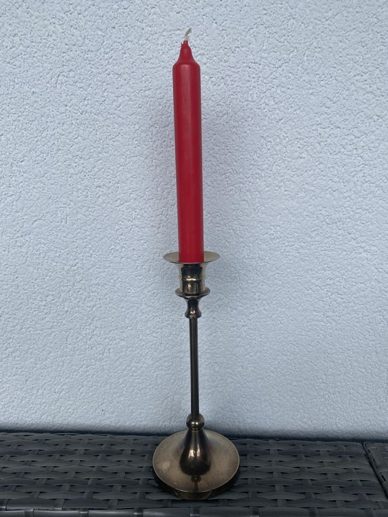 Vintage Kerzenständer/Kerzenhalter aus Messing (Gebraucht) in Balsthal für CHF 18 – mit ...