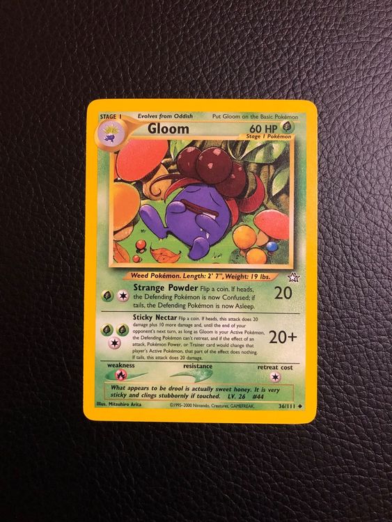 Neo Genesis Gloom 36/111 Ab 1 (Gebraucht) in Paradiso für CHF 1 – mit ...