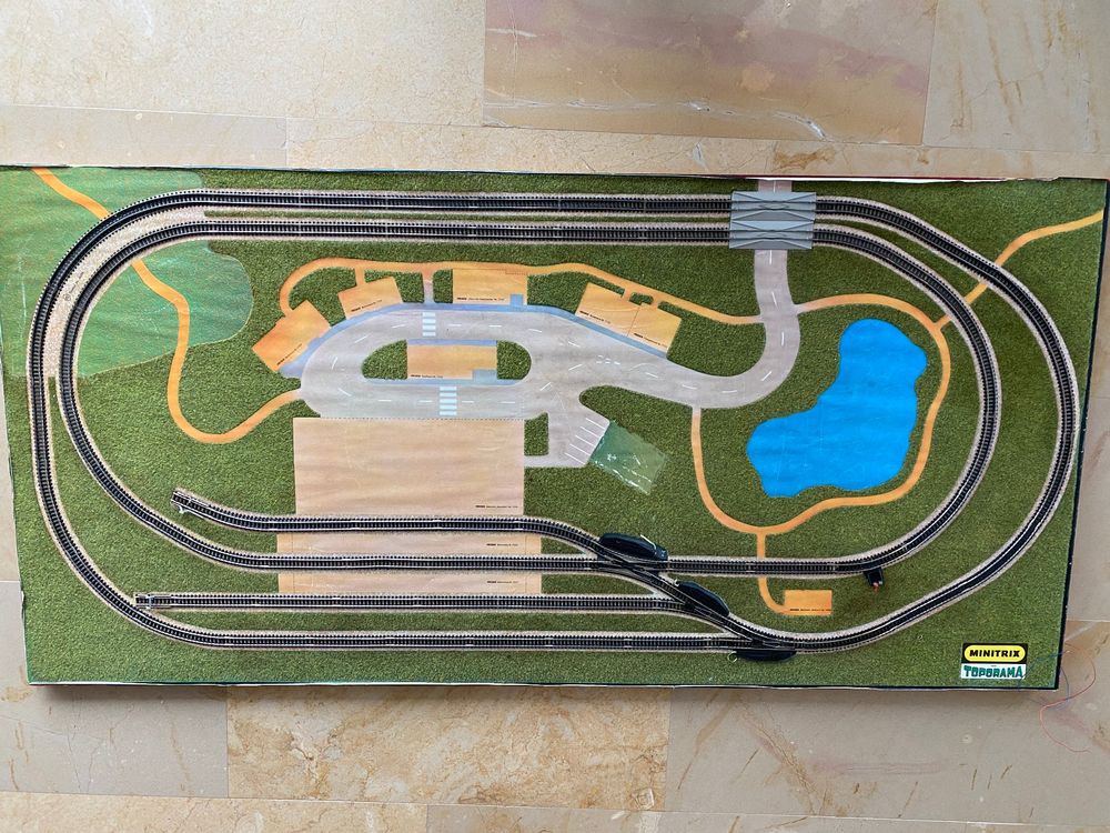 Minitrix Toporama 7010 inkl. Schienen, Tunnel, Trafo, Zubehö | Kaufen ...