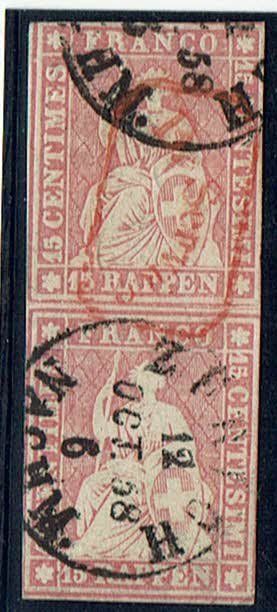 STRUBEL >> 15RP(PAAR 24D/B3) RUND+ROTER STEMPEL | Kaufen auf Ricardo