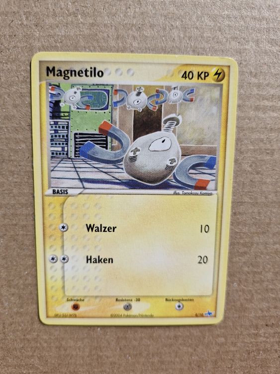 Magnetilo Pokemon Karte - 4/10 McDonald's collection 2004 (Gebraucht ...