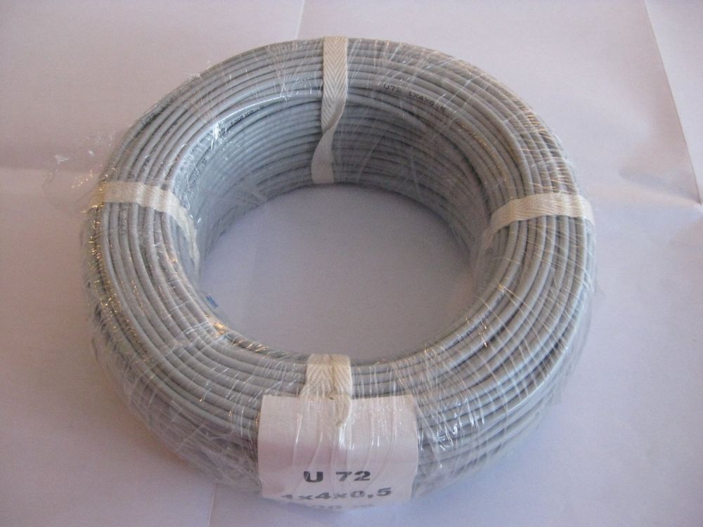 U72 1x4x0.5 100m grau Kabel NEU ab 1 Fr.! (Neu und originalverpackt) in Bätterkinden für CHF 1 ...