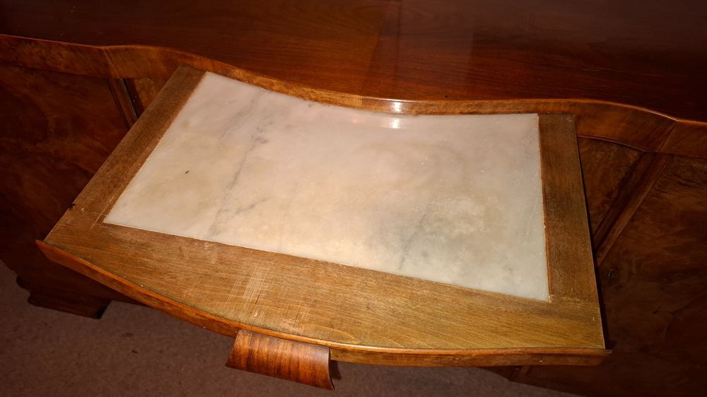 ⚠️ Antikes Büffetmöbel, Nussbaum?, sehr guter Zustand! (Gebraucht) in ...