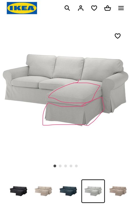 Remplacer Coussin Ektorp