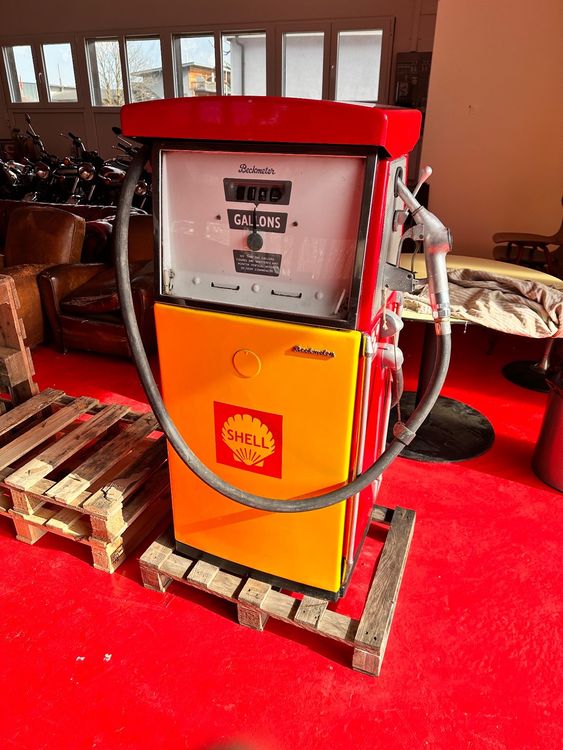 POMPE à ESSENCE SHELL Beckmeter - Circa 1969 (Gebraucht) in Vouvry für ...