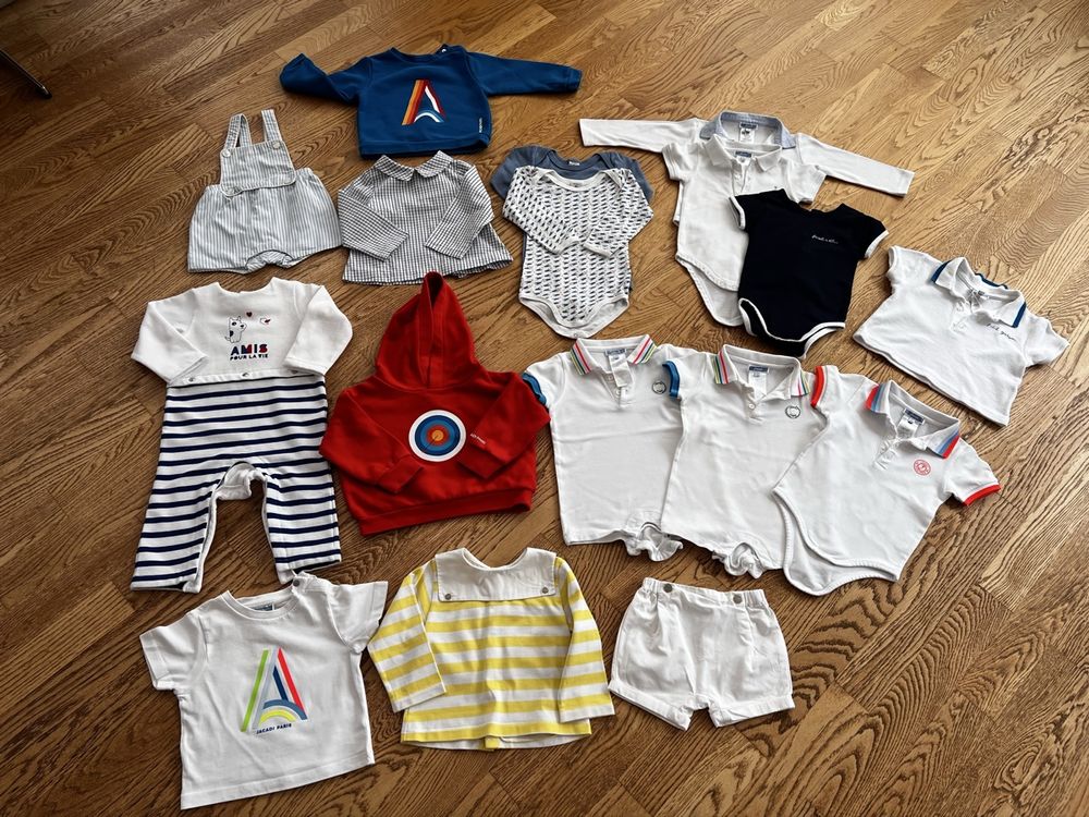 Großes Packet 12-18 Monate Jacadi Jungs top Zustand 19 Teile (Gebraucht ...